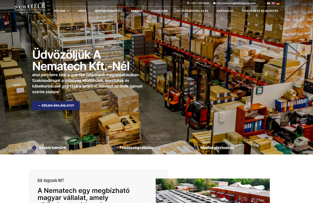 Karrier - Nematech Kft.